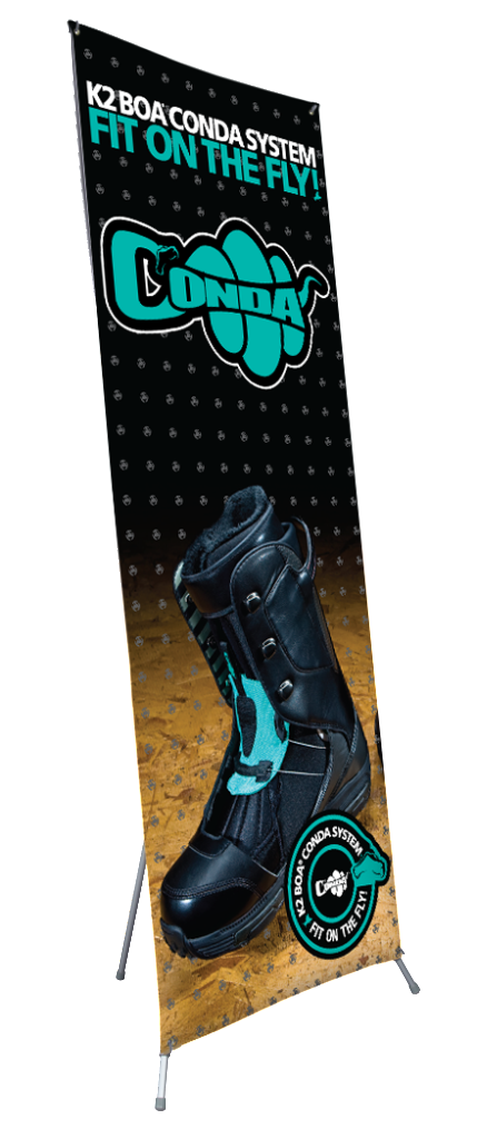 Premium X Stand - PAC Bannerworks